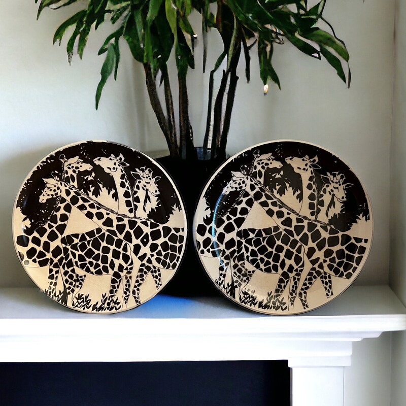 Animal Ceramic Plate - Etsy