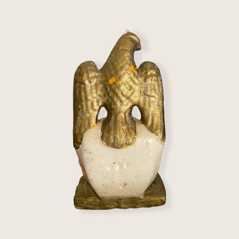 Vintage Bicentennial Bald Eagle Wax Candle, 1976 USA Figurine - Etsy