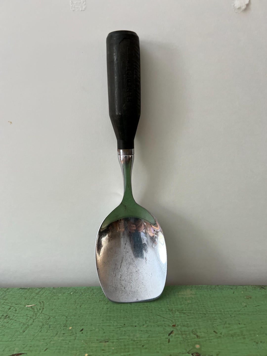 Vintage Benedict Deluxe Indestructo Ice Cream Spade Scoop W/ Black ...