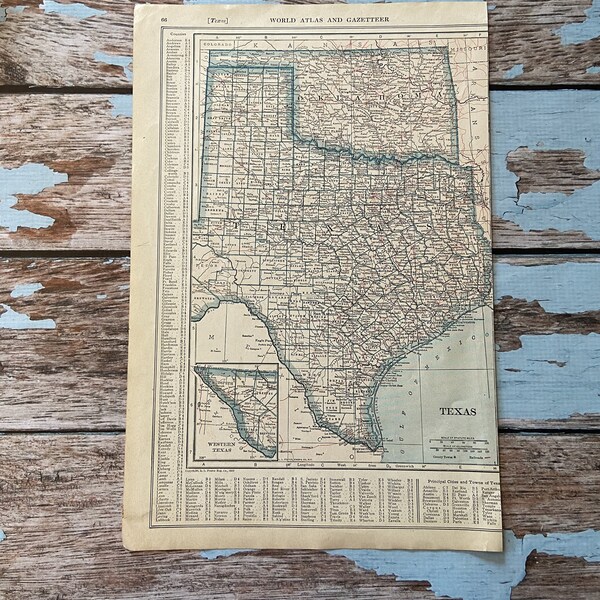 Push Pin Map of Texas - Etsy