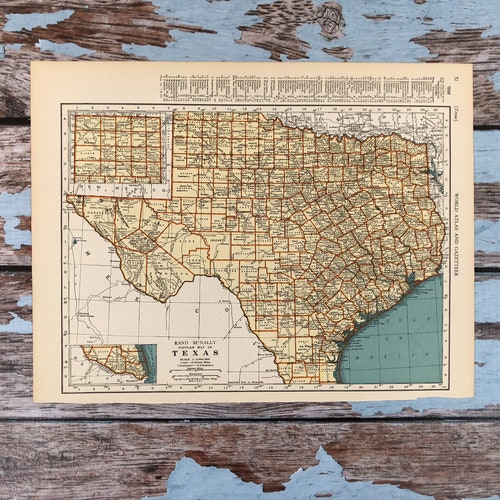 Old Dallas Texas Map Vintage Historical Map Antique - Etsy