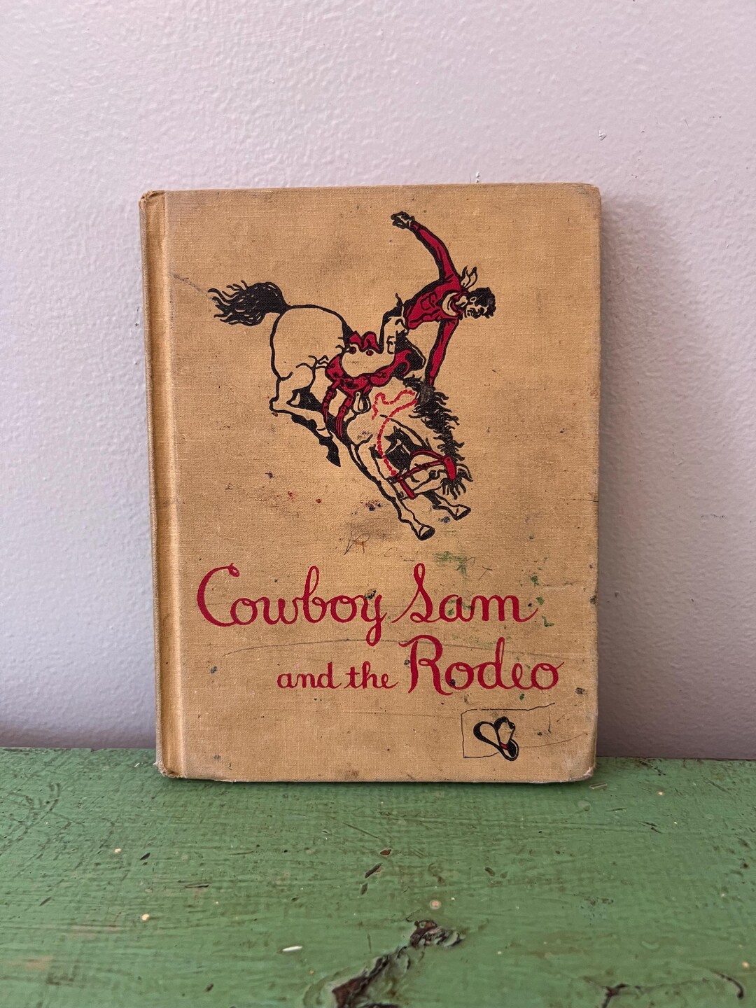 1952 Cowboy Sam & Rodeo. 1950s Western Cowboy Book- Edna Walker ...