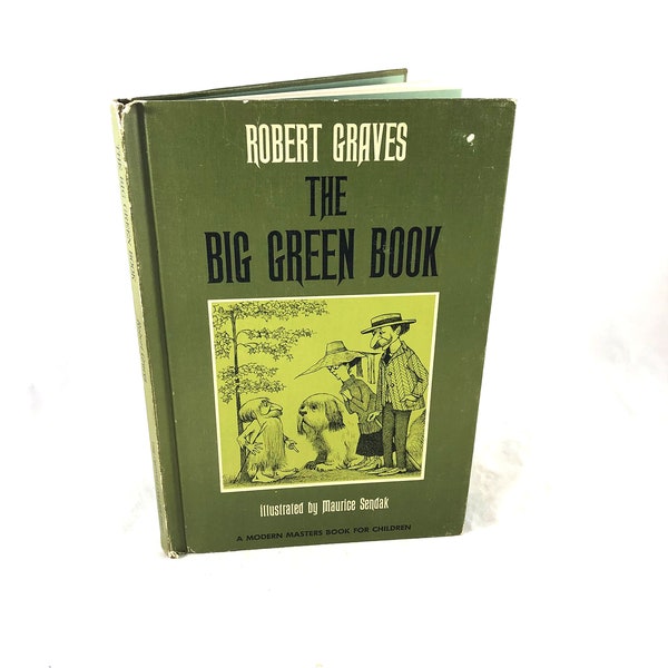 Vintage Green Book - Etsy