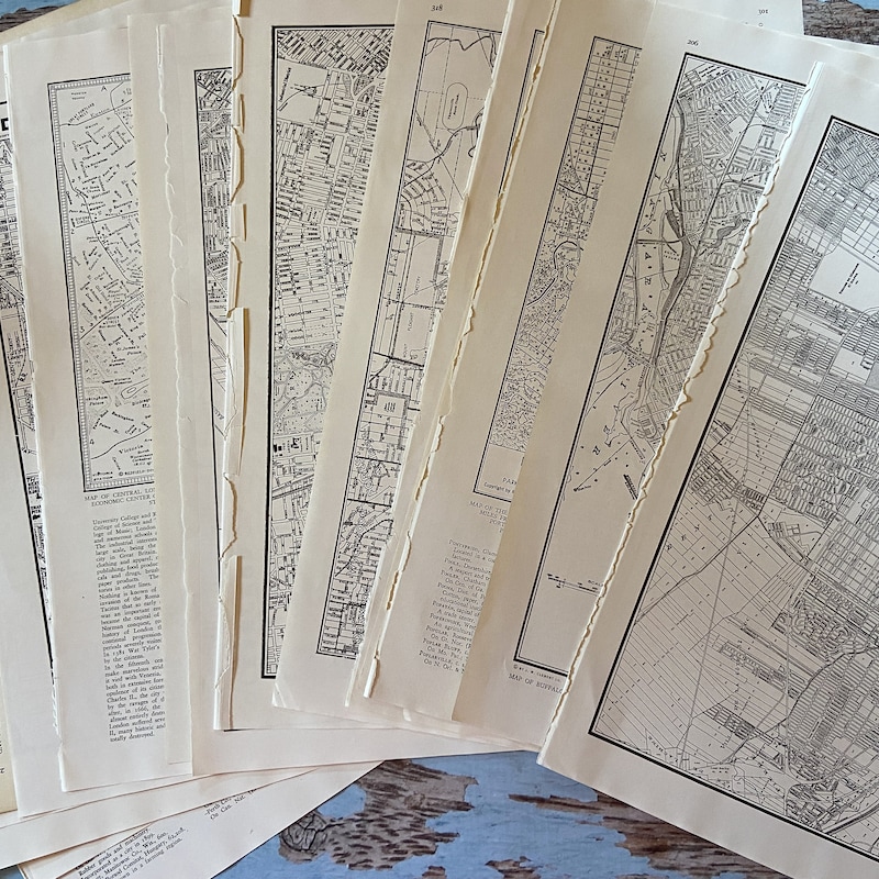 Old Map - Etsy