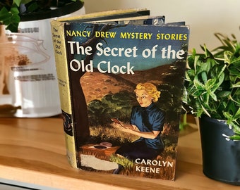 Nancy Drew Mysteries, the Secret of the Old Clock, 1959 - Etsy
