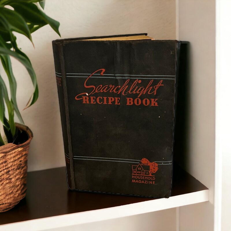 Vintage Recipe Book - Etsy