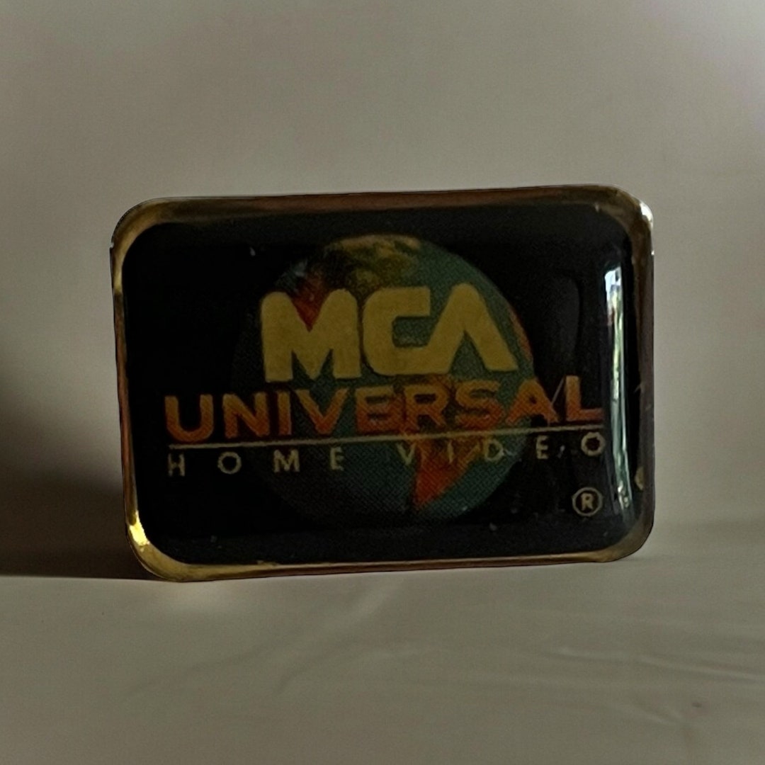 Vintage MCM Universal Home Video Logo Pin. Lapel Jacket, Biker Pin ...