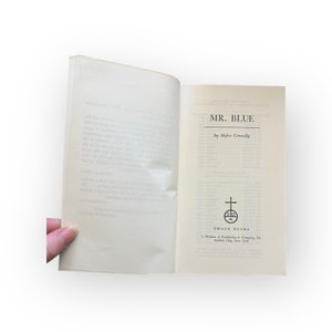 1968 Mr. Blue by Myles Connolly. Image Book Vintage Catholic Paperback ...