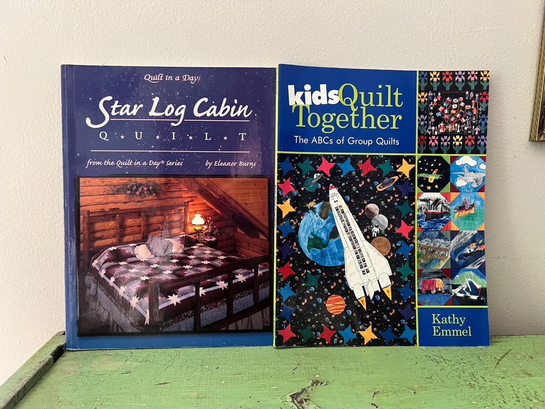 Quilting Pattern Books. Star Log Cabin - Kids Quilt Together Abcs of ...