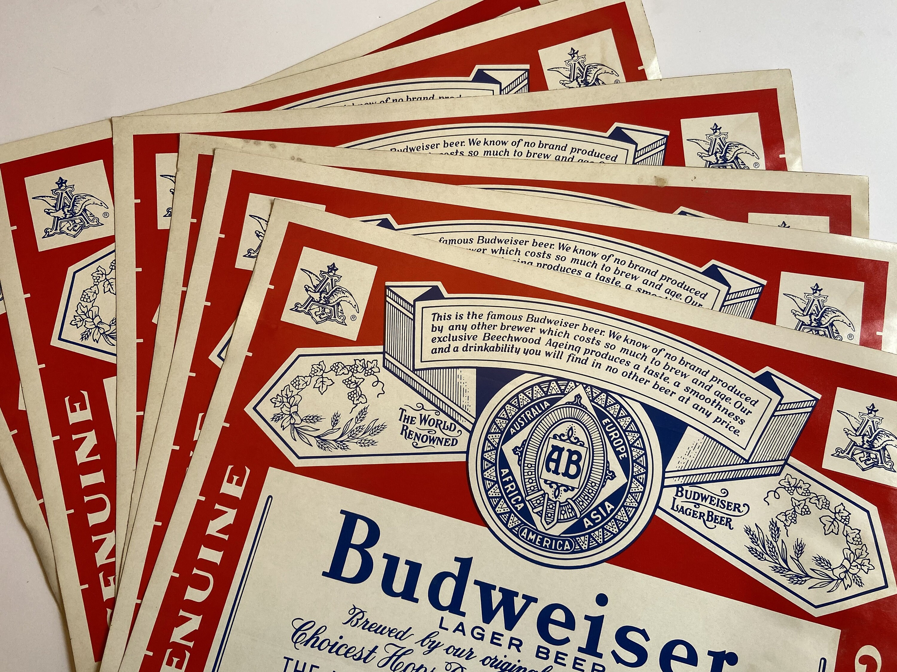 Budweiser Poster for sale | Only 4 left at -65%