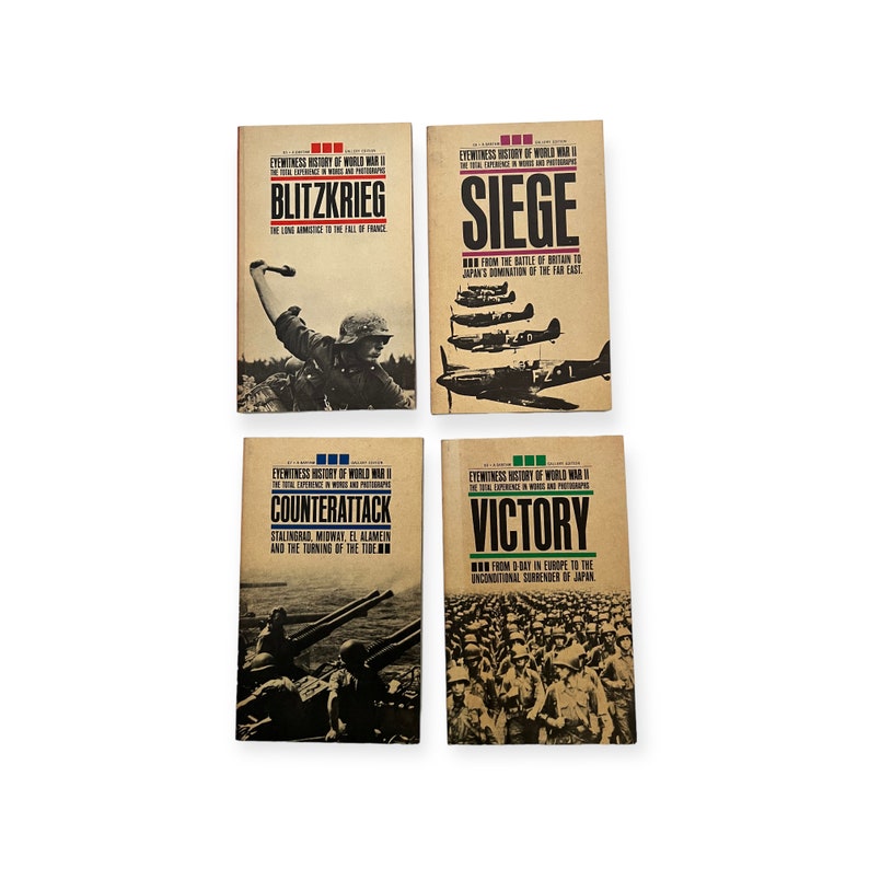 Eyewitness History of World War II Box Set of 4- Abraham Rothberg ...