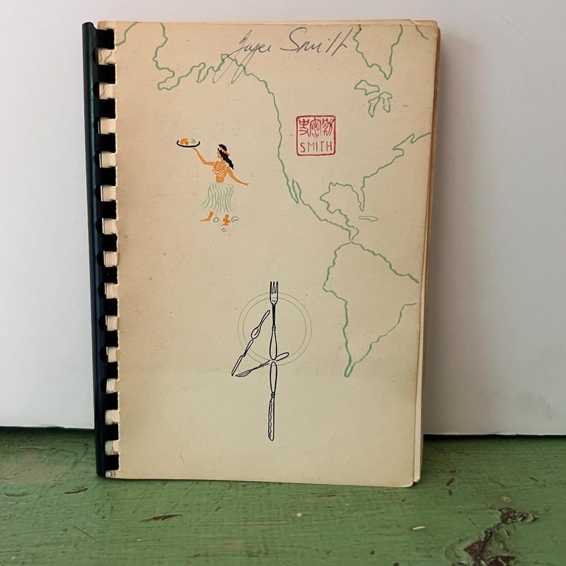 Vintage Japanese Cookbook - Etsy