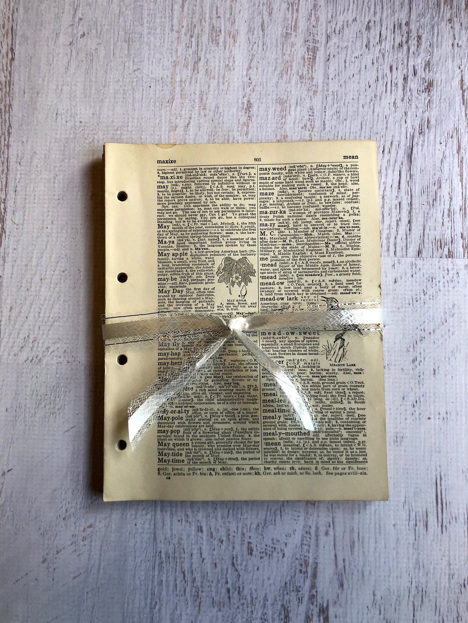 100 Antique Book Pages. 1920s Book Page Bundle. Old Paper, Great ...