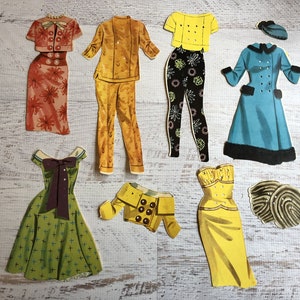 1960 Shari Lewis Paper Dolls. Vintage Doll Set. Shari Lewis & Her ...