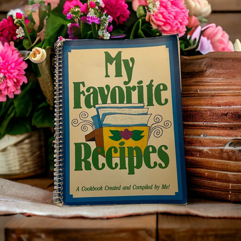 Vintage Recipe Book - Etsy