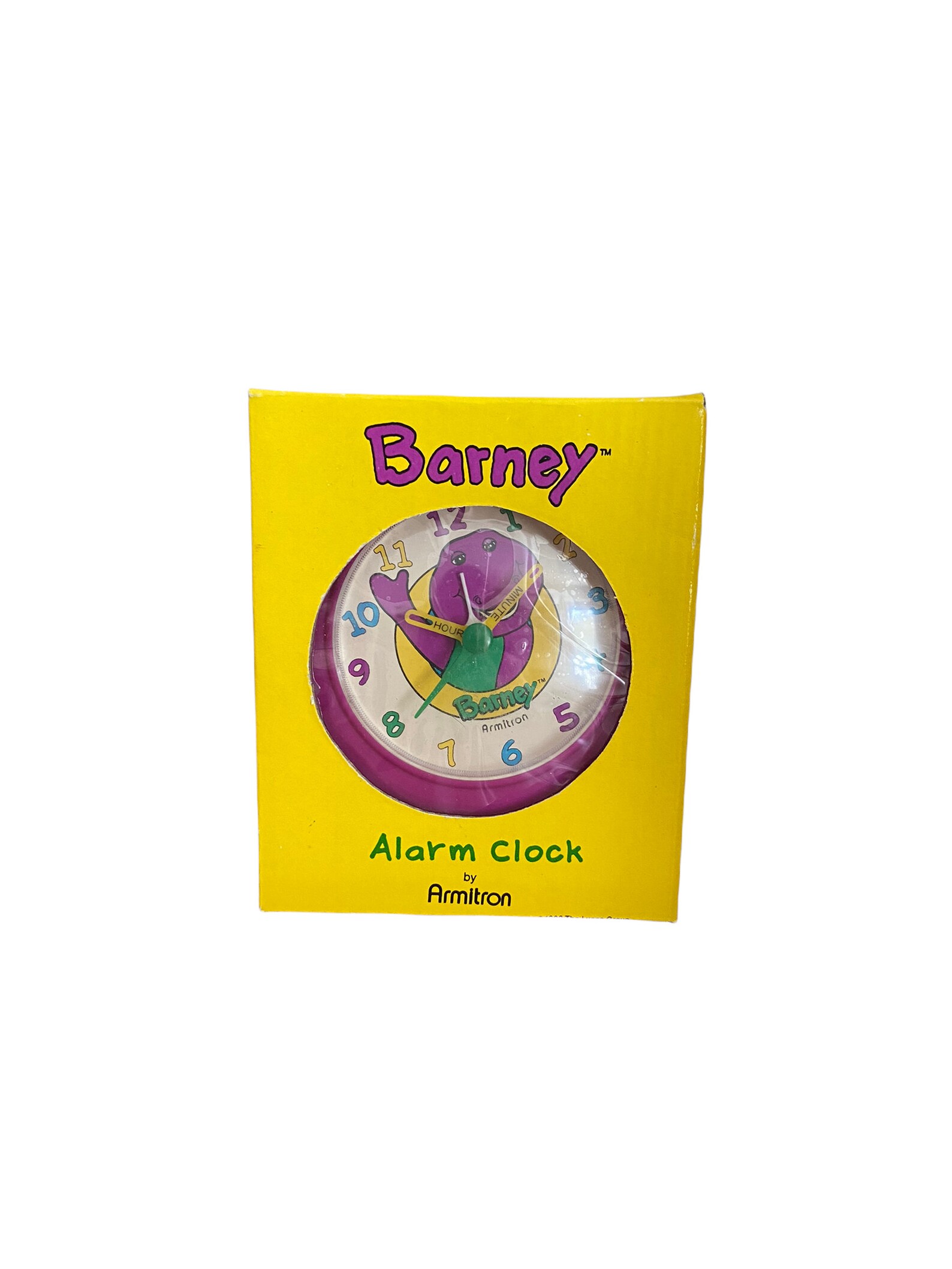 Rare Barney Alarm Clock by Armitron. 1993 New Old Stock Alarm - Etsy