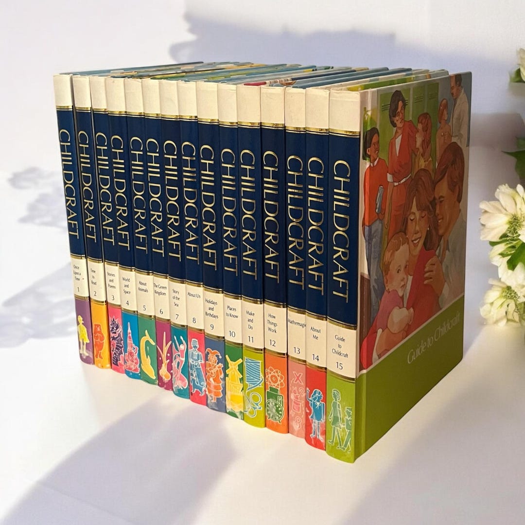 1993 Childcraft Children's Encyclopedia Set. How and Why Library. 15 ...