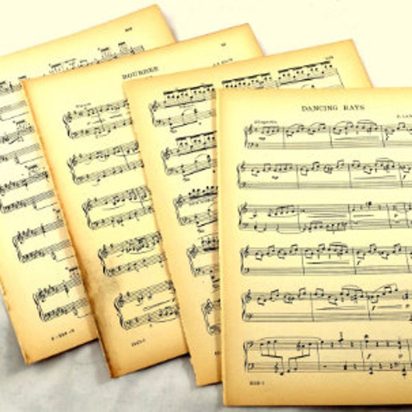 Vintage Sheet Music - Etsy