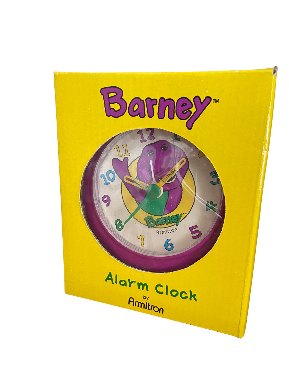 Rare Barney Alarm Clock by Armitron. 1993 New Old Stock Alarm - Etsy