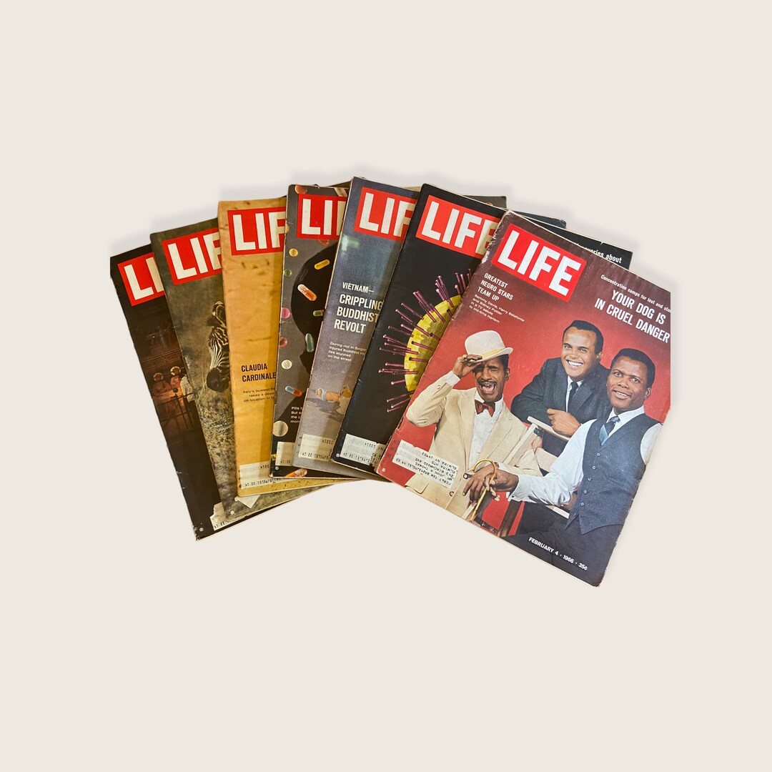 1966 Vintage Life Magazines. Sold Individually. Select From Drop Down ...