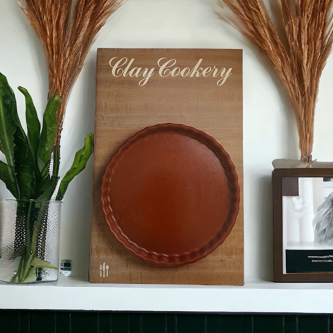 1981 Clay Cookery by Irena Chalmers. Clay Pot Cookbook Recipe Book ...