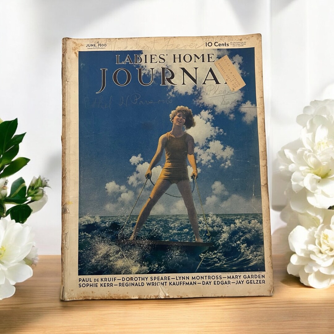 1930 the Ladies Home Journal June Issue, Maxfield Parrish Cover ...