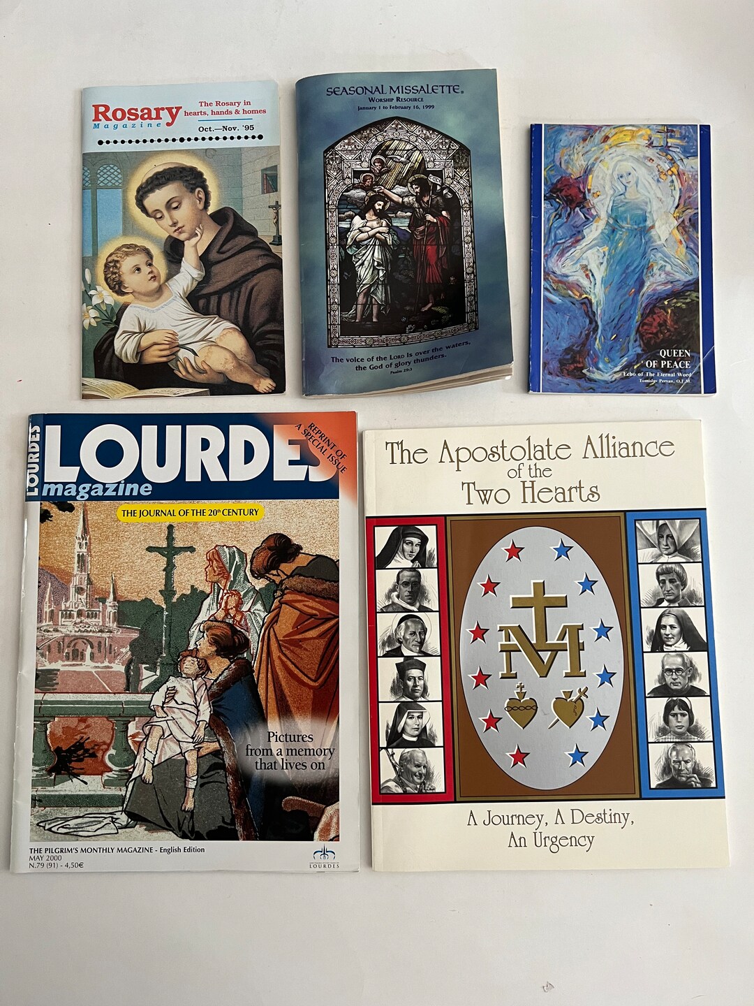 Religious Catholic Soft Cover Book/ Magazine Collection/ Lot ...
