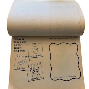 1998 Blue's Rainy Day Games Activity Tablet. Blues Clues. Vintage ...