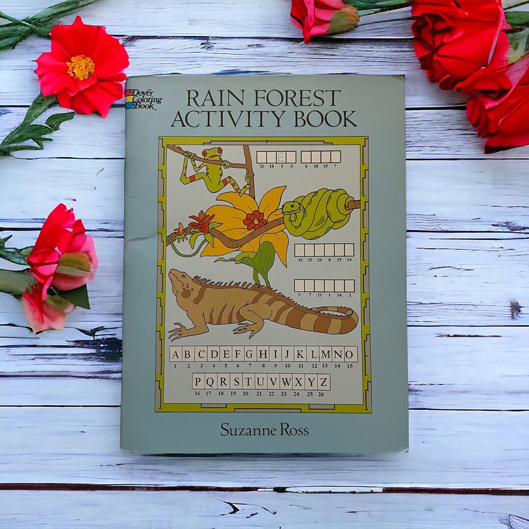 1995 Rain Forest Activity Book. Suzanne Ross- Dover Publications. Full ...