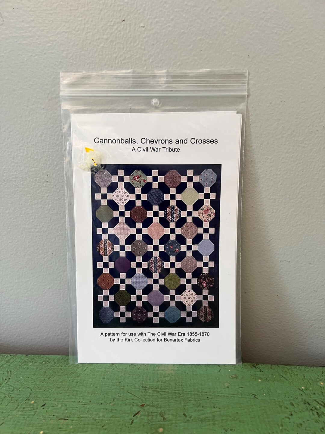 Cannonballs, Chevrons & Crosses- Civil War Tribute Quilt Pattern. Kirk ...