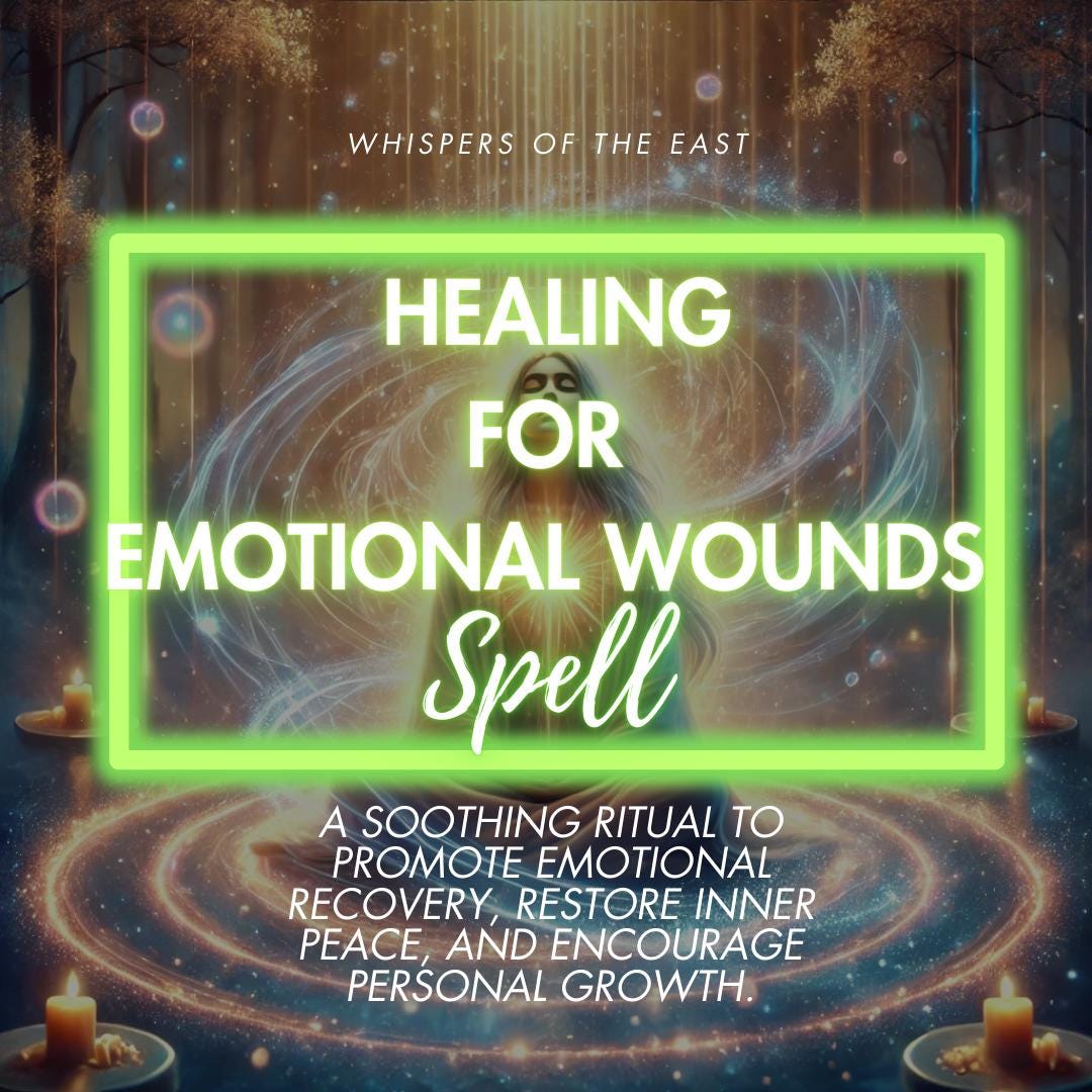 Healing Spell for Emotional Wounds - Etsy