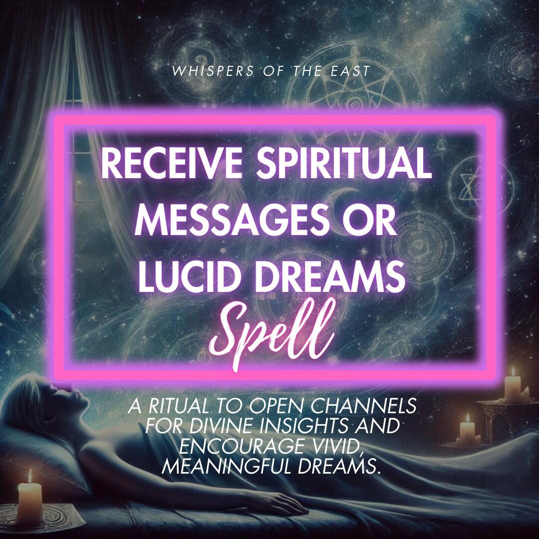 Lucid Dreams Spell: Open Intuitive Channels (PDF Included) - Etsy