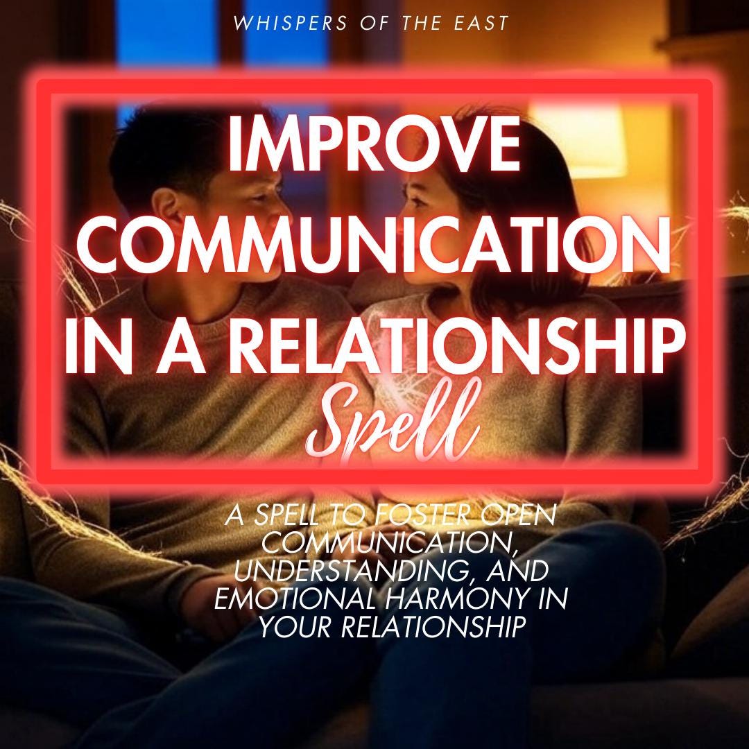 Relationship Communication Improvement Spell: Personalized Ritual (PDF ...