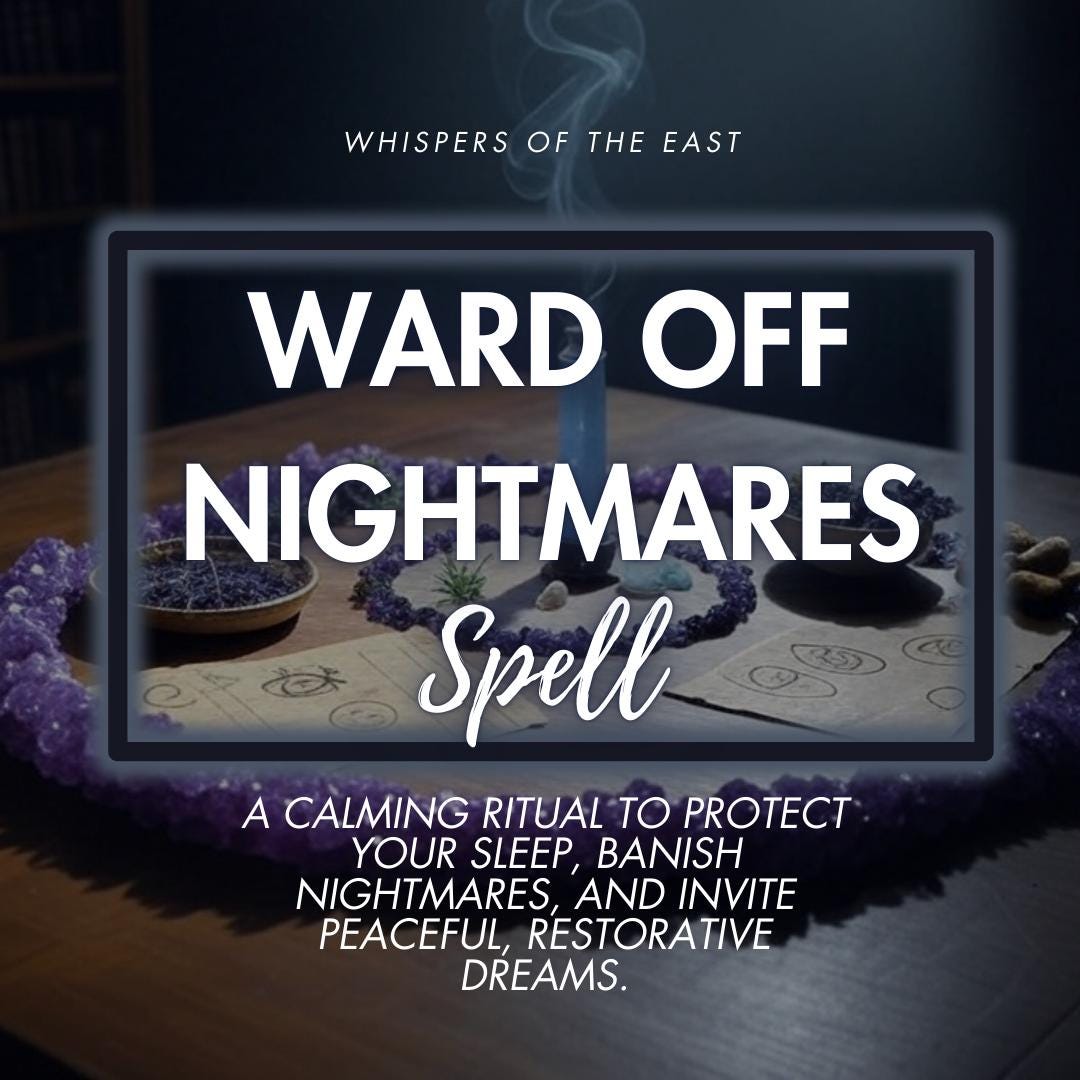 Spell to Ward off Nightmares - Etsy