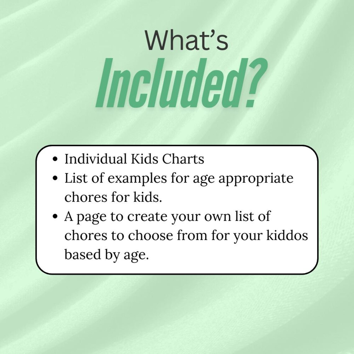 Printable Kids Chore Chart – Easy, Fun, and Effective for Building ...