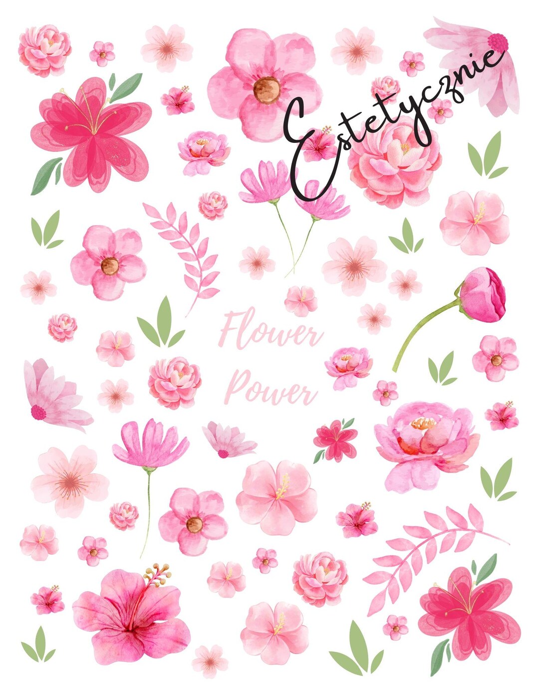 POSTER Flower Power - Etsy