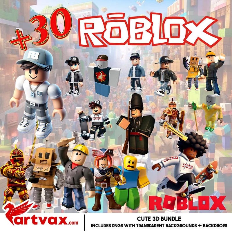 Roblox Clip Art - Etsy