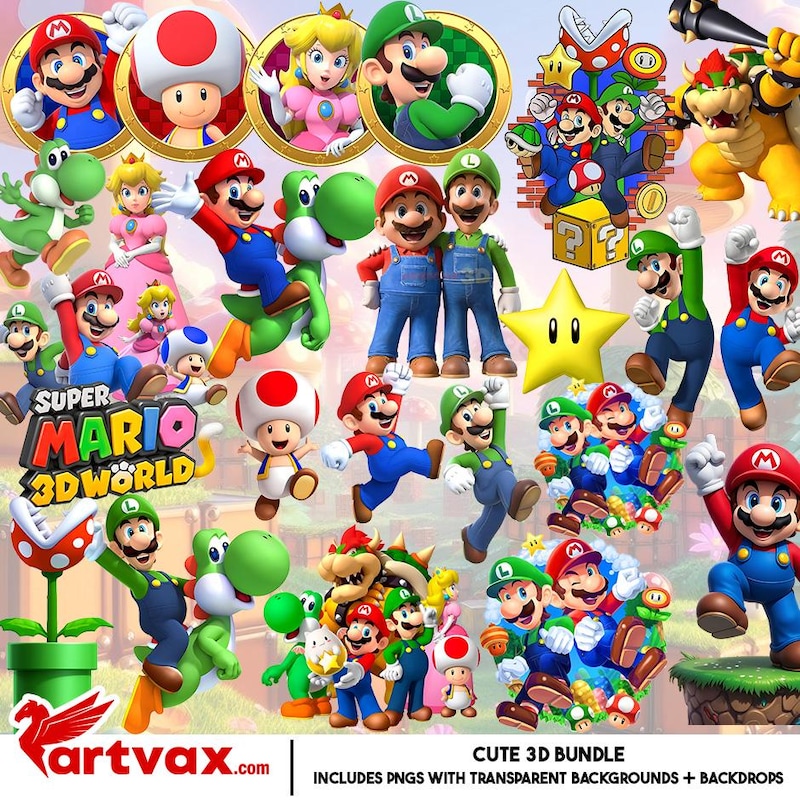 Super Mario Print - Etsy