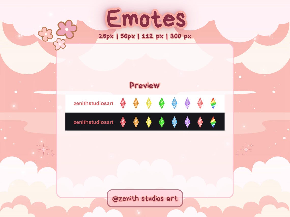 Sims Plumbob Emote | Badges | Channel Points | Discord Twitch Youtube ...