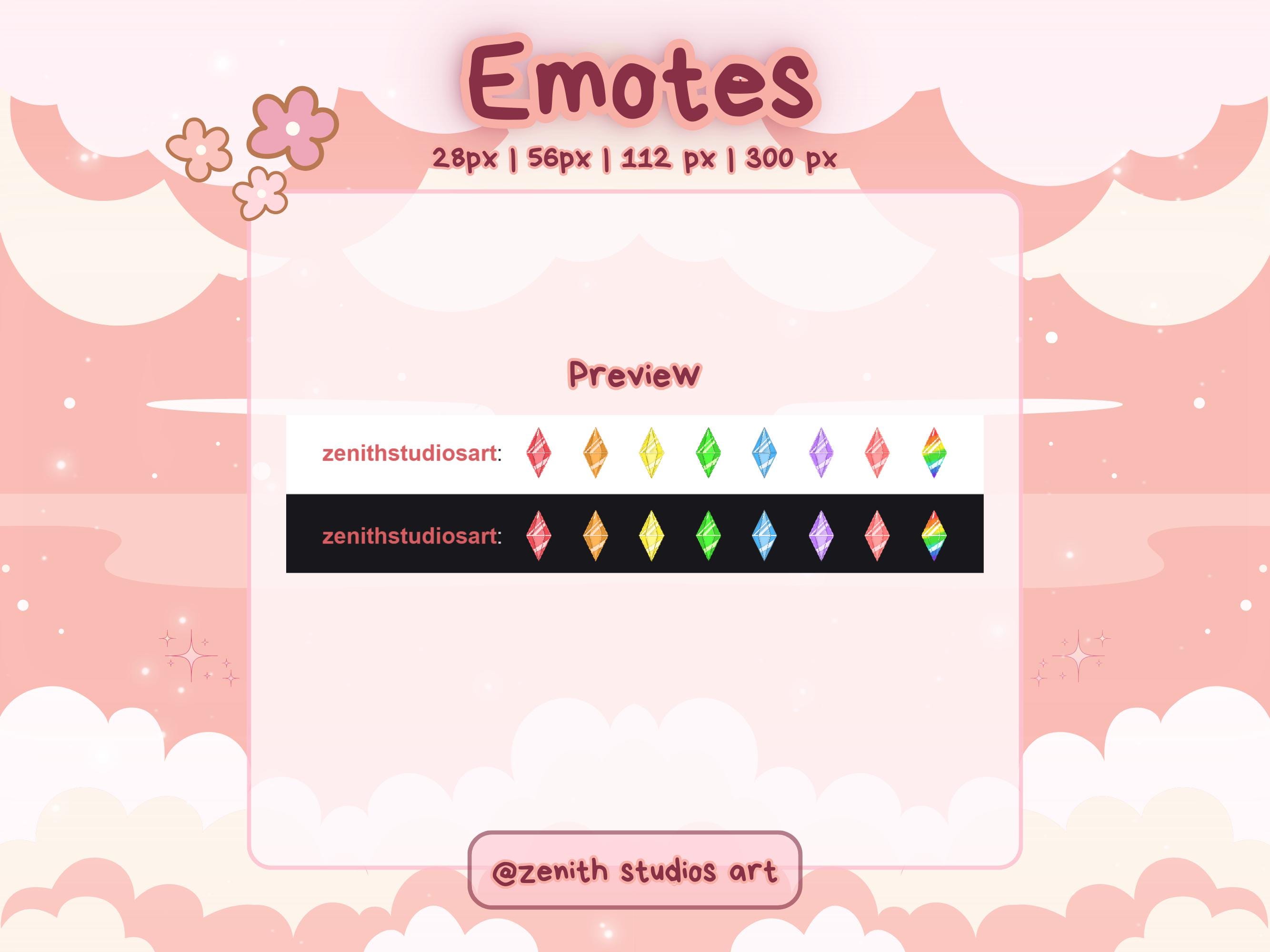 Sims Plumbob Emote | Badges | Channel Points | Discord Twitch Youtube ...