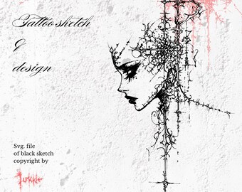 Cyber Sigilism / Neotribal / Sigilcore Exclusive SVG File for Tattoos ...