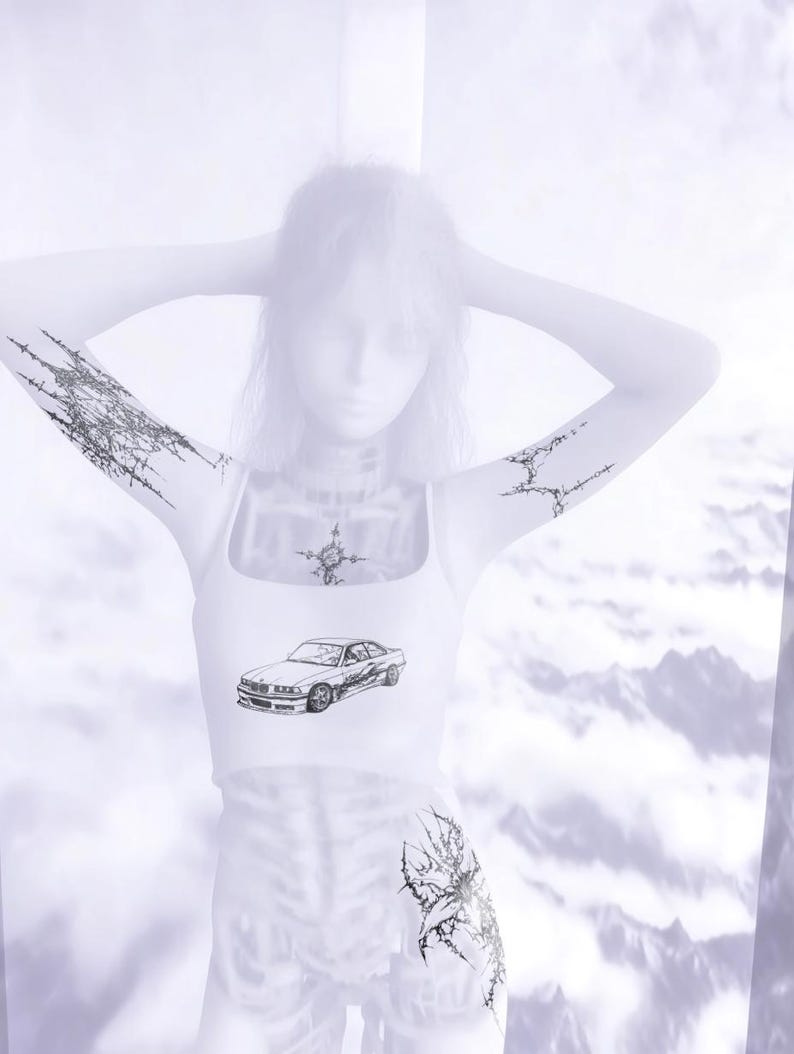 Exclusive Cyber Sigilism Vector Design, Tattoo Stencil SVG & PNG File ...