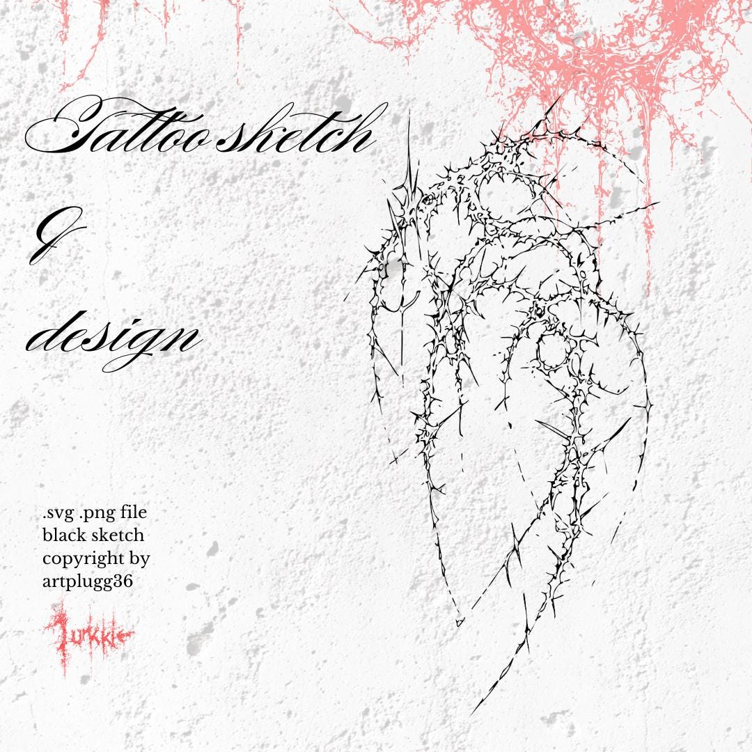Tattoo Cybersigilism Vector Design, Tattoo Stencil, Exclusive Flash ...