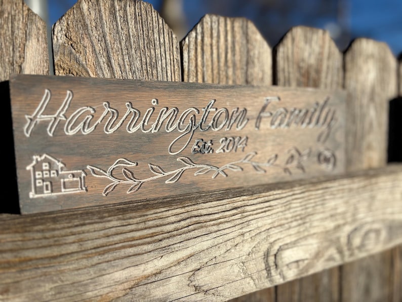 Custom Couples’ Marriage Sign - CNC Machined From Red Oak or Poplar - Etsy