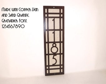 Craftsman house numbers | Etsy