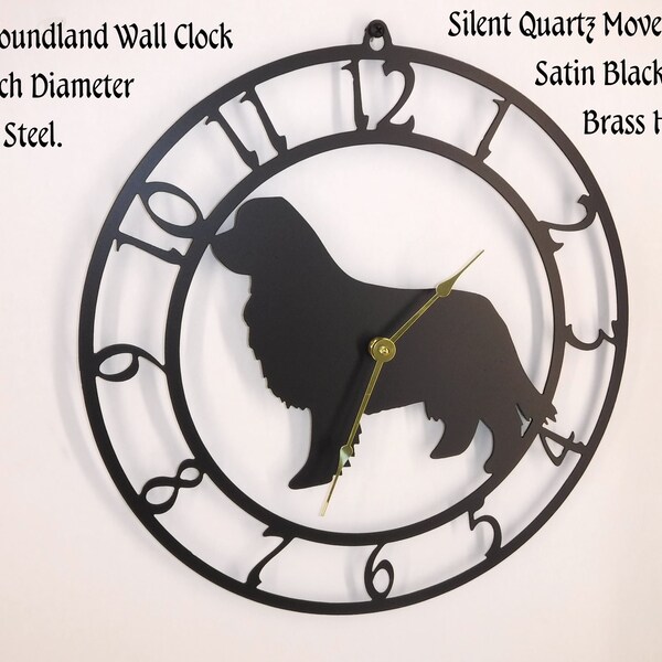 Dog Wall Clock - Etsy