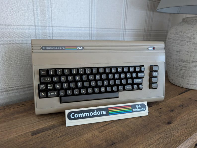 Commodore 64 Ultimate Display Stand With Lighting – 80s Computer ...