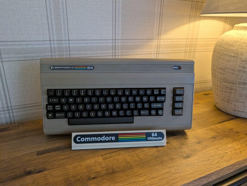 Commodore 64 Ultimate Display Stand With Lighting – 80s Computer ...