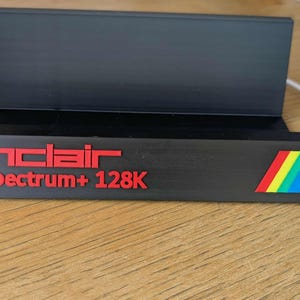Sinclair ZX Spectrum 128K Display Stand - Rainbow Glow Lighting - Etsy