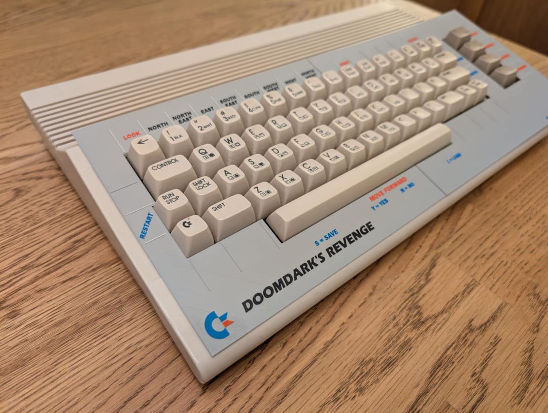 Doomdark's Revenge - C64 Keyboard Template - Etsy